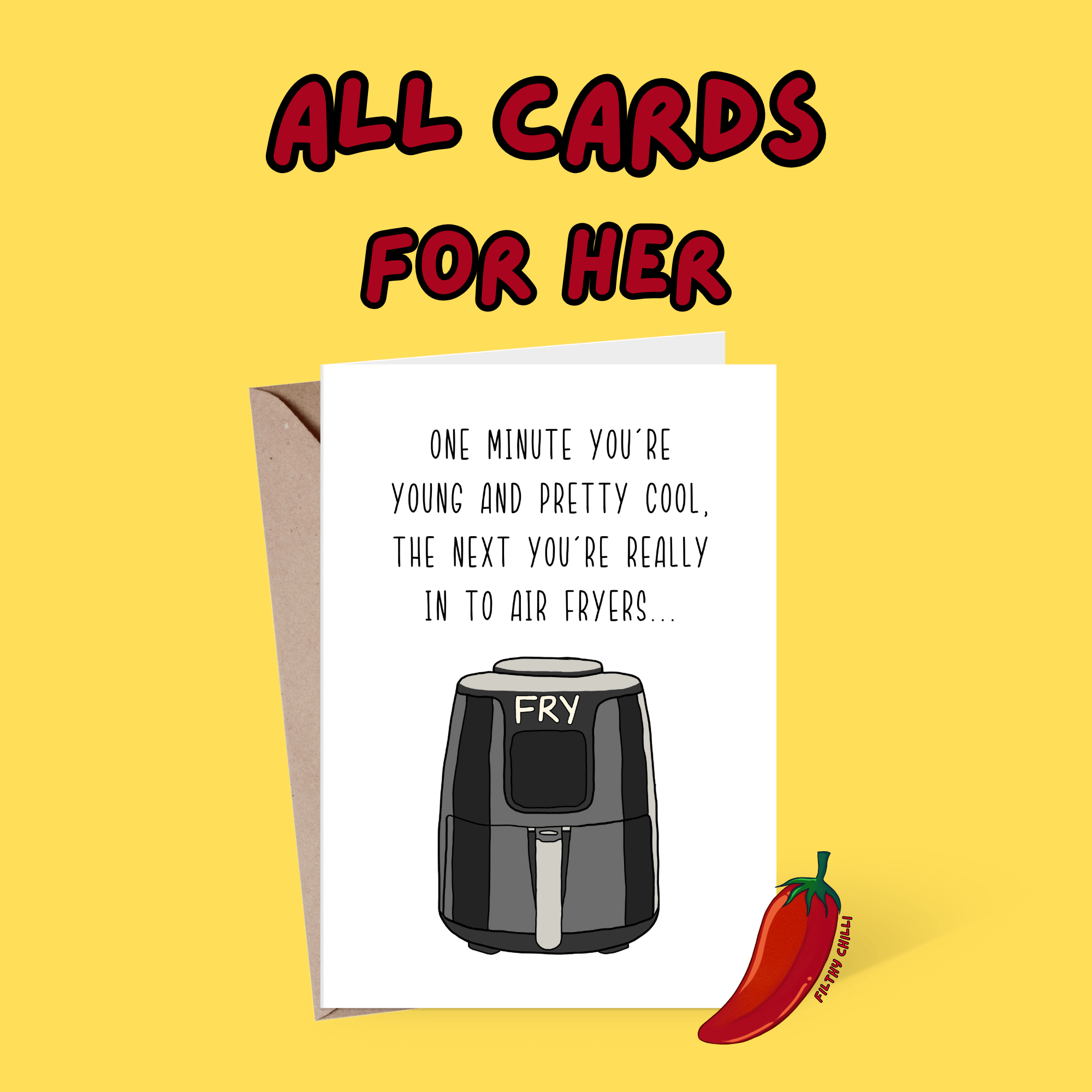 Cards for Her – tagged "For Her" – filthychilli